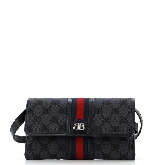 Balenciaga | Bags | Balenciaga X Gucci The Hacker Wallet On Strap Bb ...